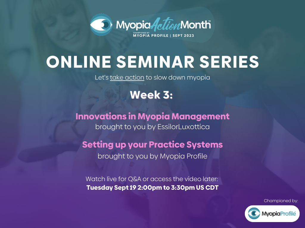 Myopia Profile Portal - Courses